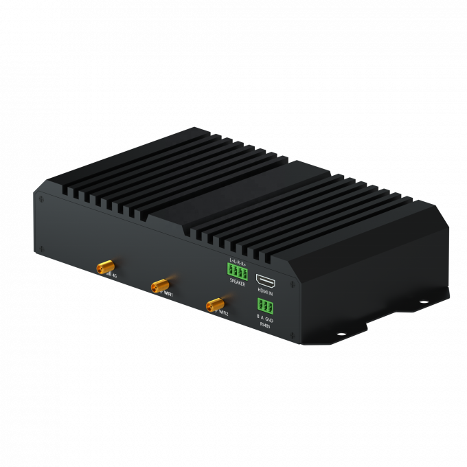 Rockchip 8K RK3588 Android 12 HD Mini PC RS232 RS485 DP Industrial Control Box