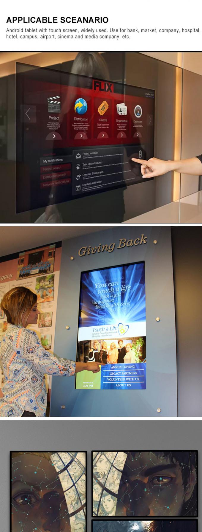 Store Advertising Interactive Display Screens Portable Multi ...